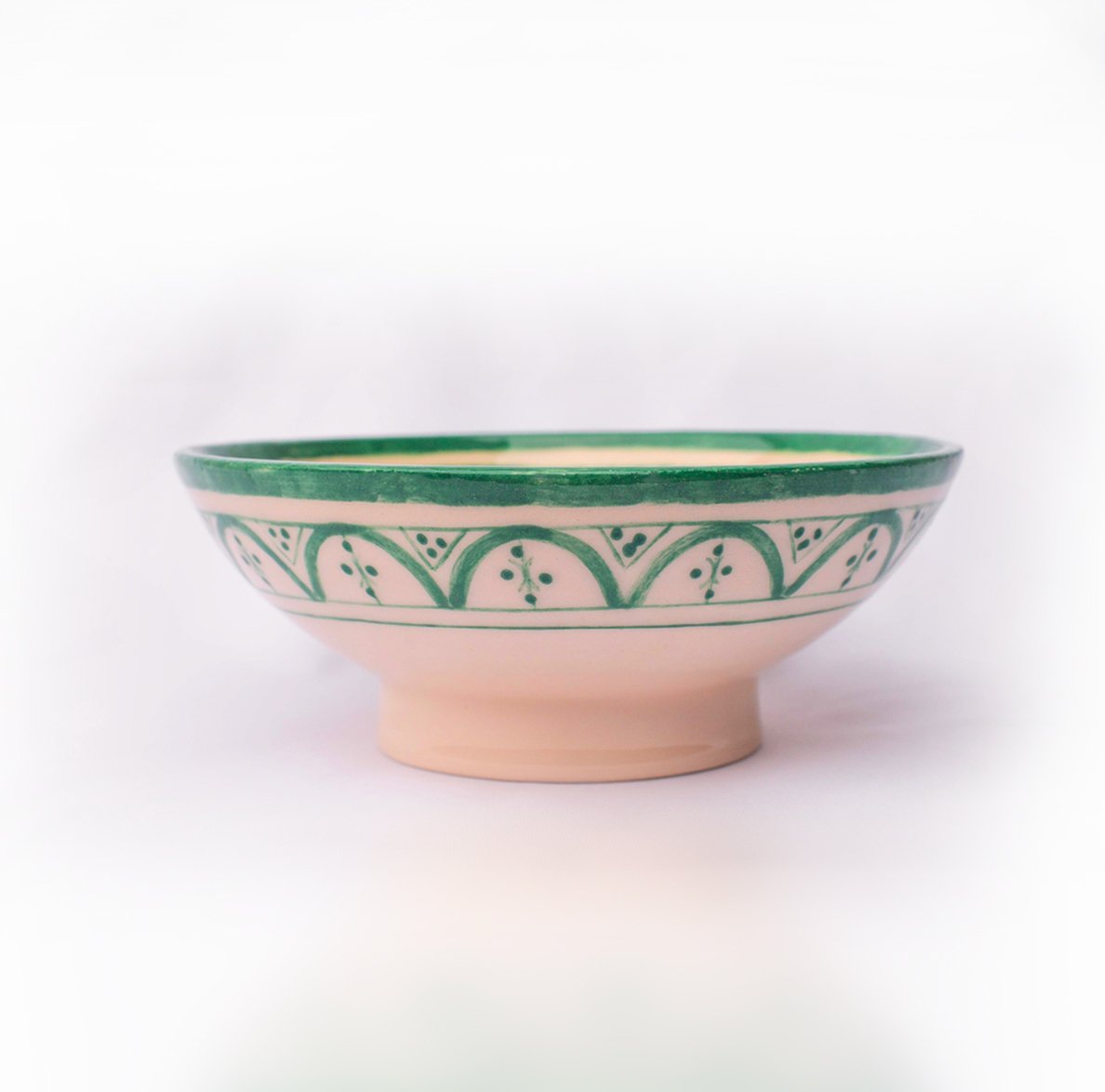 Bowl Grande / Ensaladera de Cerámica Verde – Colección Casablanca ...